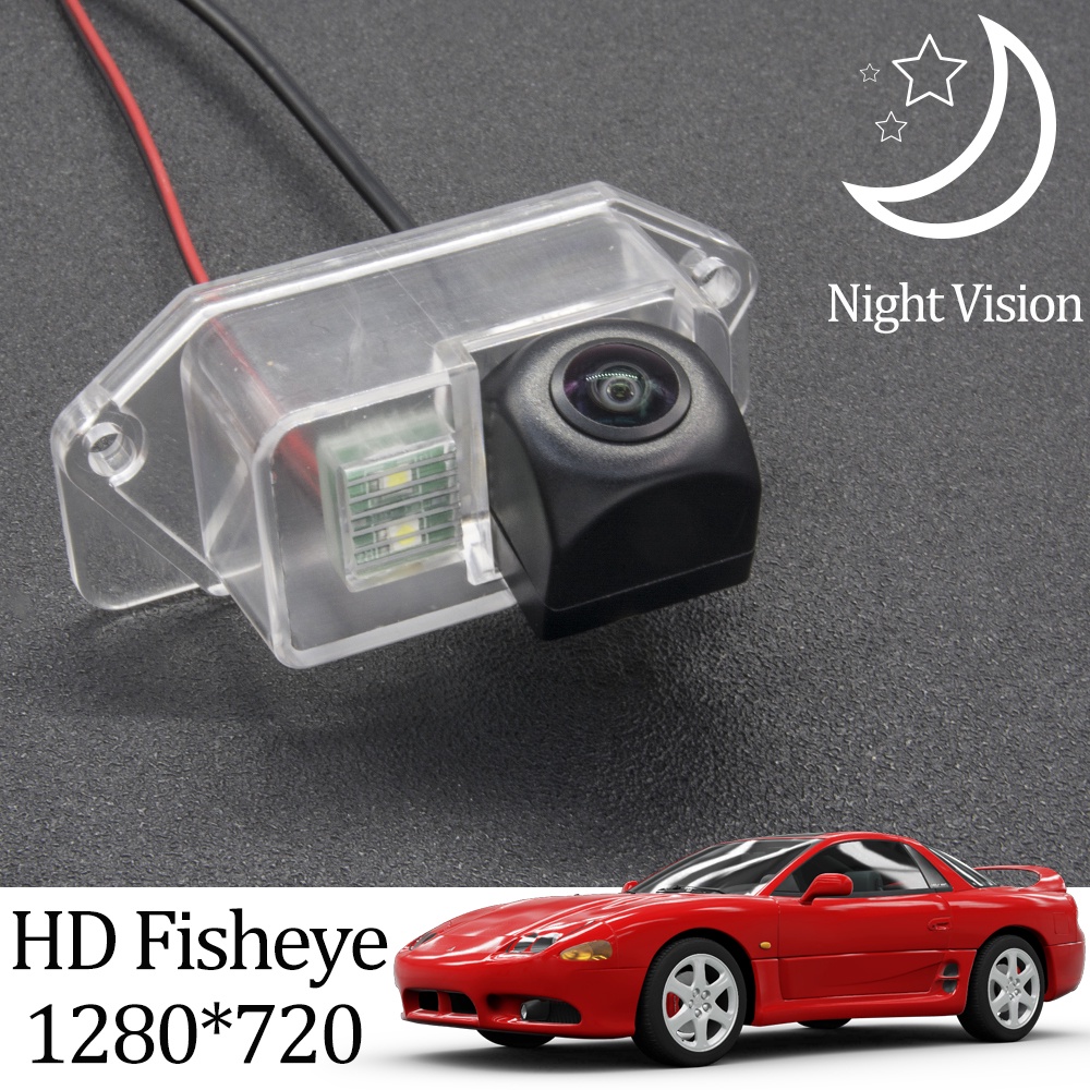 Hd Fisheye กล้องมองหลัง 1280*720 สําหรับ Mitsubishi GTO/3000GT Eclipse ...