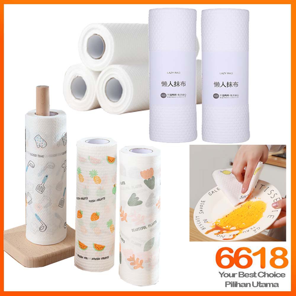 Tuala Kain Lap Dapur Kain Pinggan Reusable Washable Disposable Kitchen ...