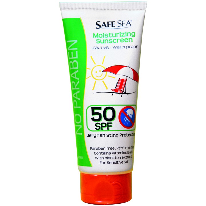 Safe Sea ครีมกันแดด ป้องกันแมงกระพรุน SPF50 Lotion (หมดอายุ 02/27 ...