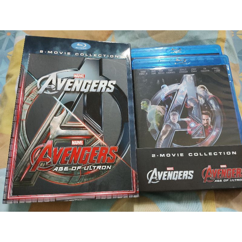 The Avengers- 2 Movies Collection Blu-ray แผ่นแท้ มือ2 | Shopee Thailand