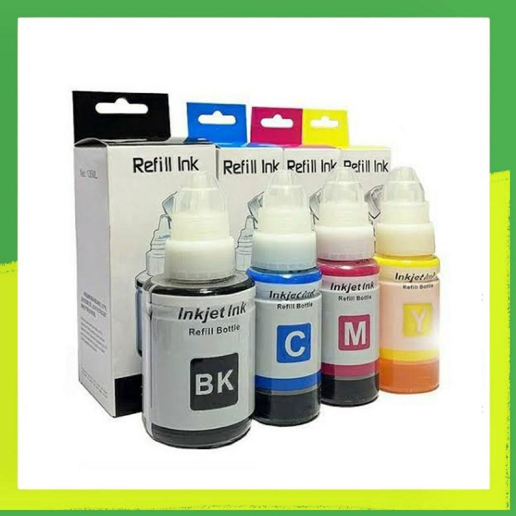 หมึกเติม canon 100 ml ครบชุด 4 สี เติม canon ได้ทุกรุ่น | Shopee Thailand