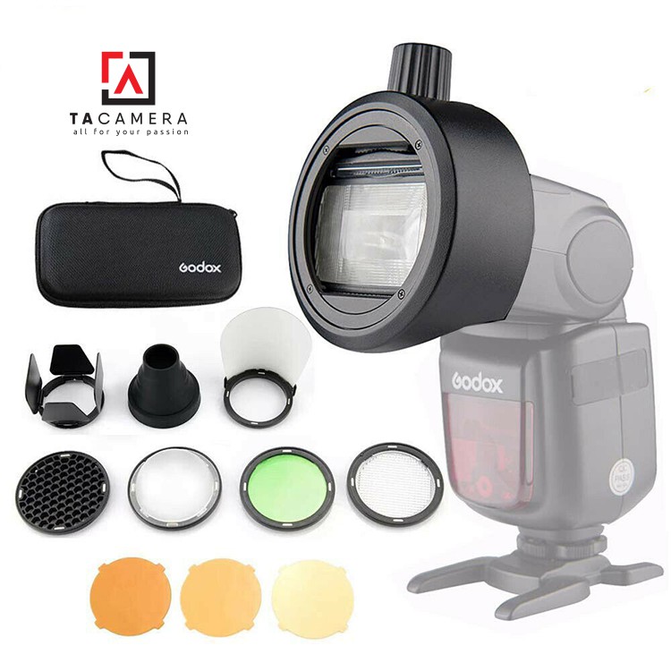 Godox AK-R1 Diffuser Combo + ฐานแม่เหล็ก SR1 | Shopee Thailand