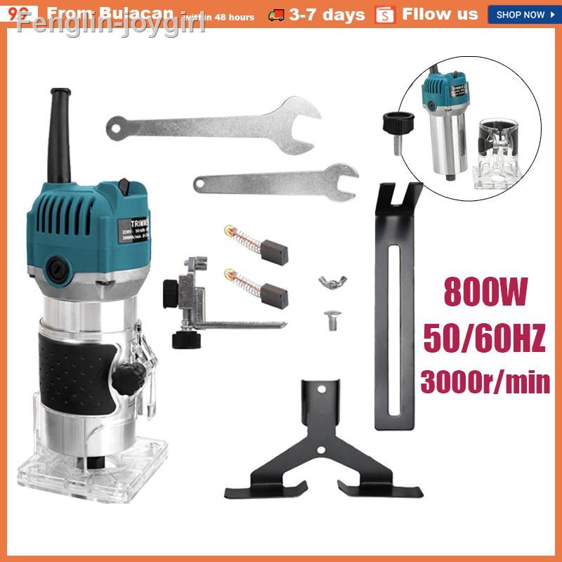 ∋Makita Color 220V Palm Wood Router Bit Set Electric Wood Trimmer 800W ...