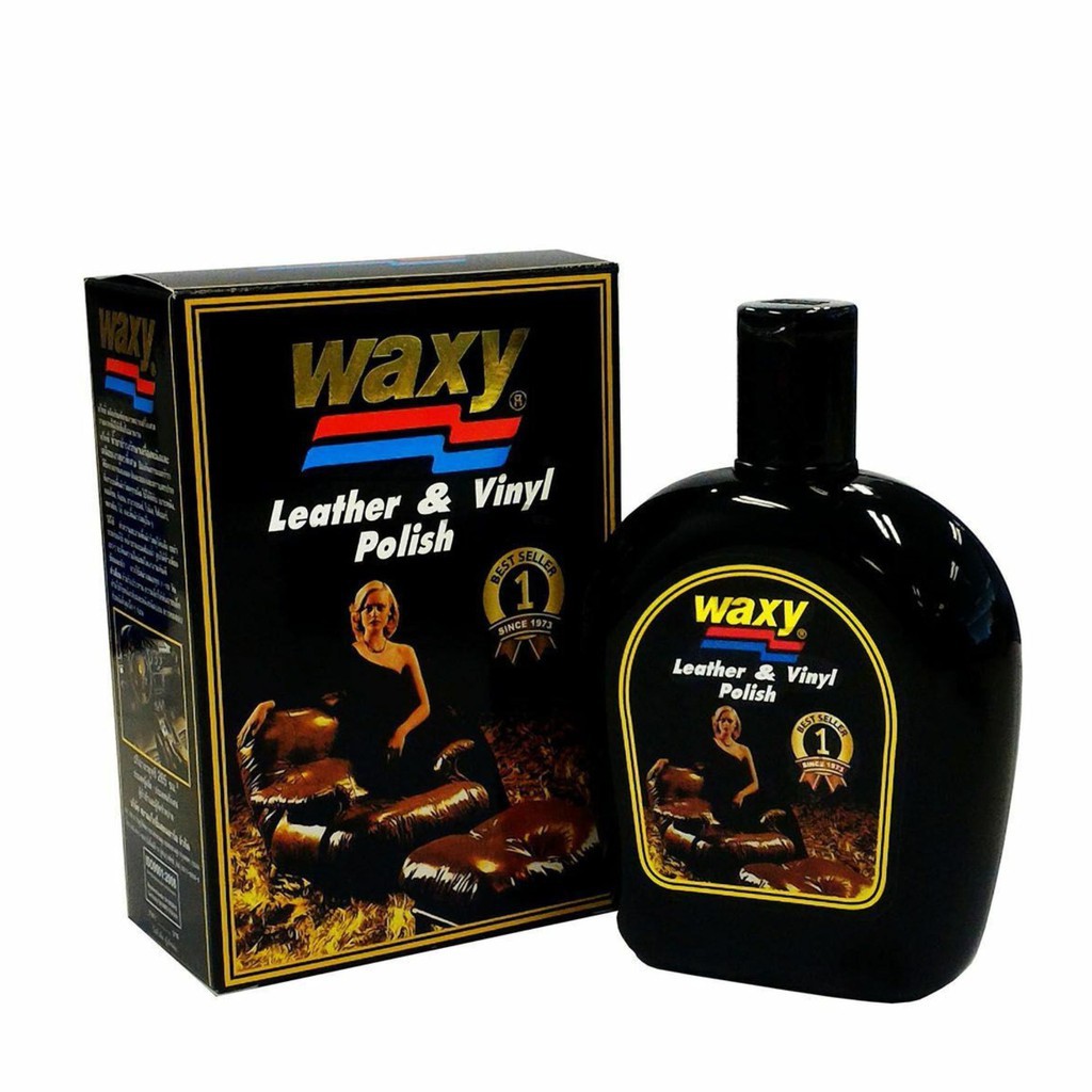Waxy แว็กซี่ ผลิตภัณฑ์น้ำยาบำรุงรักษาเครื่องหนังและเคลือเงาสูตรพิเศษ ...
