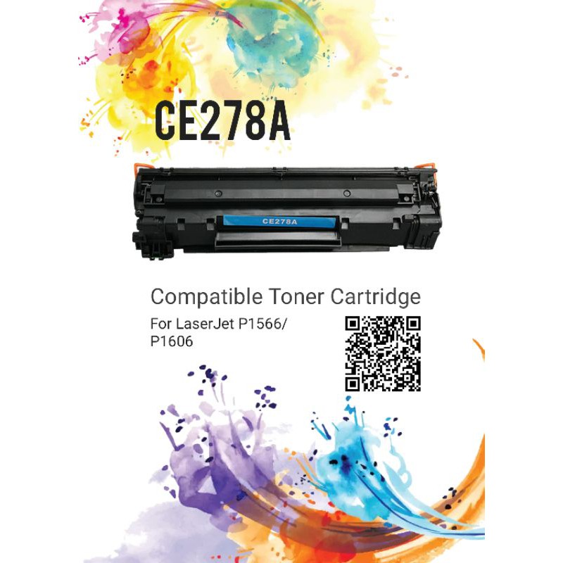 [ส่งฟรี] หมึกพิมพ์เลเซอร์ CE278A [Compatible]++สามารถออกใบกำกับภาษีได้ ...