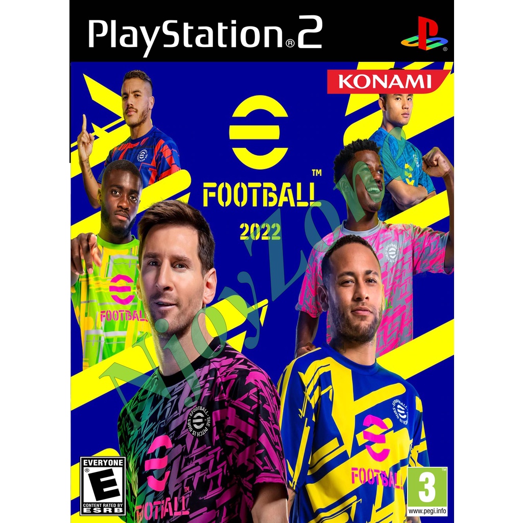 แผ่นเกมส์ PS2 efootball Pro Evolution Soccer 2022 อัพล่าสุด ย้ายครบหมด ...