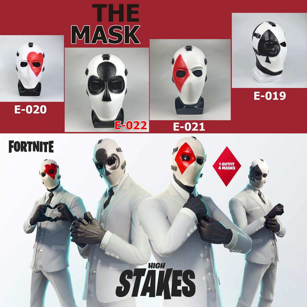 Mask หน้ากาก สุดโหด จากเกม Fortnite ฟอร์ทไนท์ High Stakes Event ...