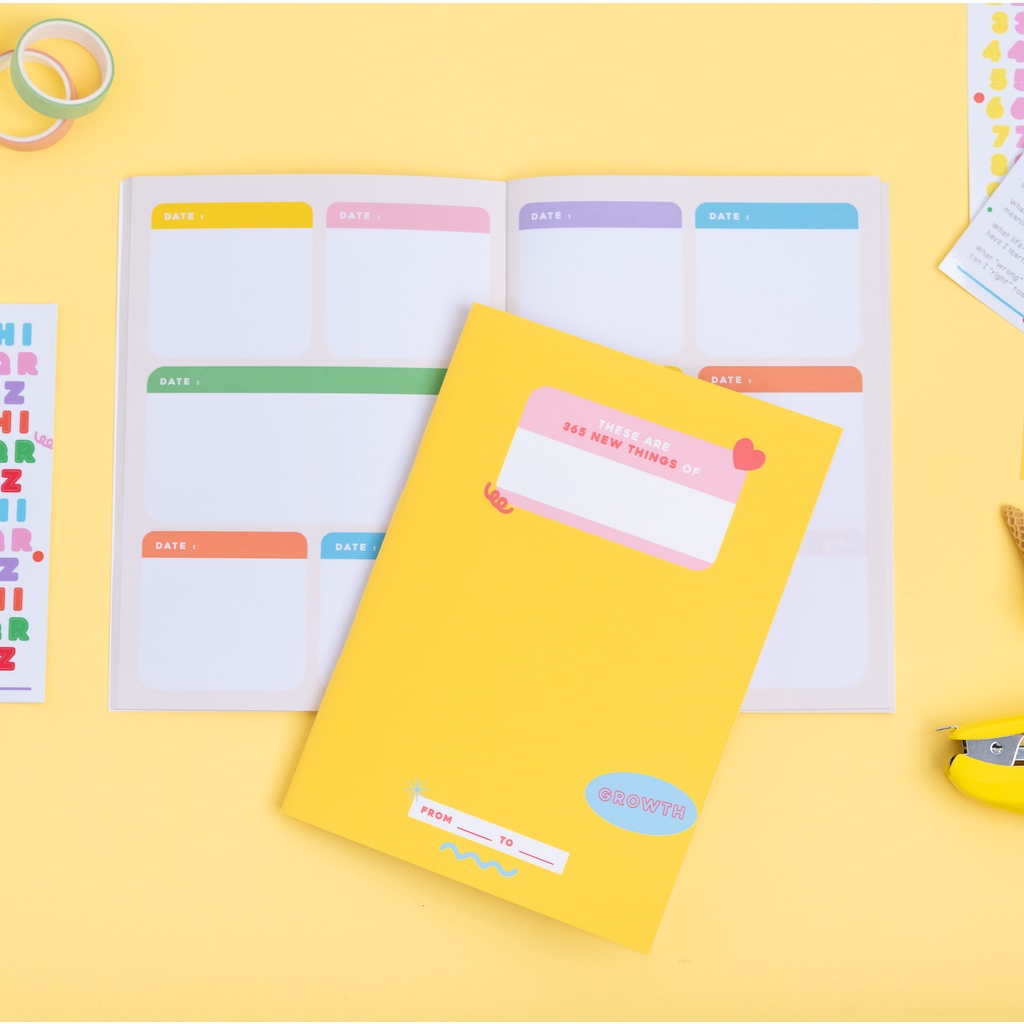 (ลด20.- โค้ด RLU1Q) สมุดไดอารี่ 365 วัน | 365 Diary Book | Shopee Thailand