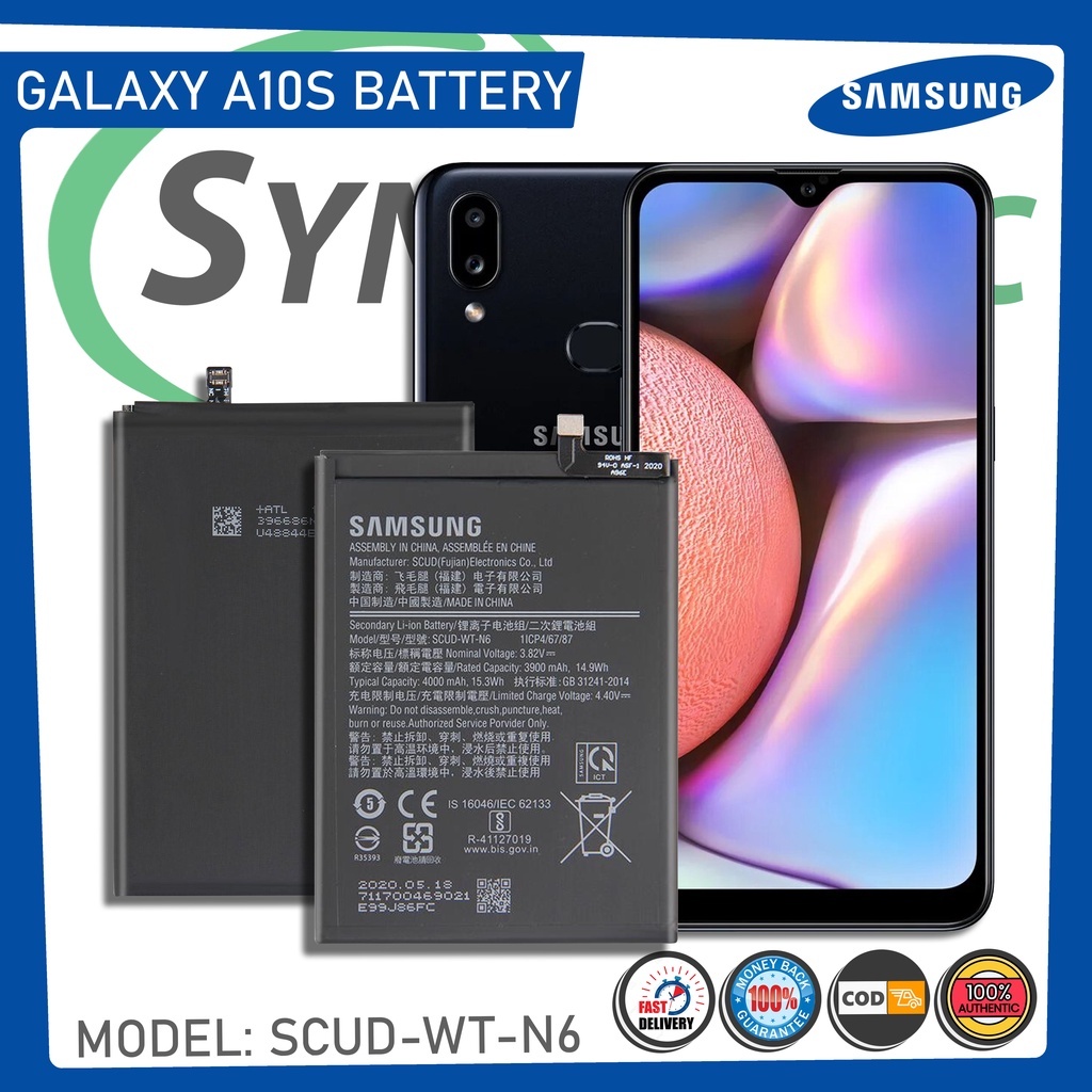 *แบตเตอรี่ Samsung Galaxy A10s ของแท้ รุ่น SCUD-WT-N6 แบต (4000mAh) ส่งตรงจาก กทม./รับประกัน 3 ...