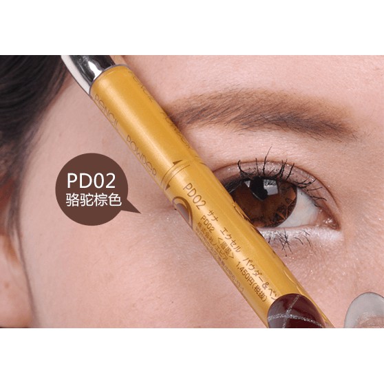 (อันดับ 1 @Cosme) Excel Powder & Pencil Eyebrow ดินสอเขียวคิ้ว 3 in 1 จากเอกเซลล์ พกแท่งเดียว ...