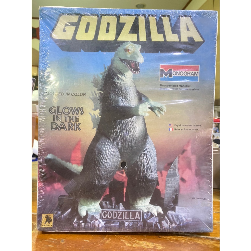 GODZILLA Model Kit Re-issue (Monogram, 1978) | Shopee Thailand