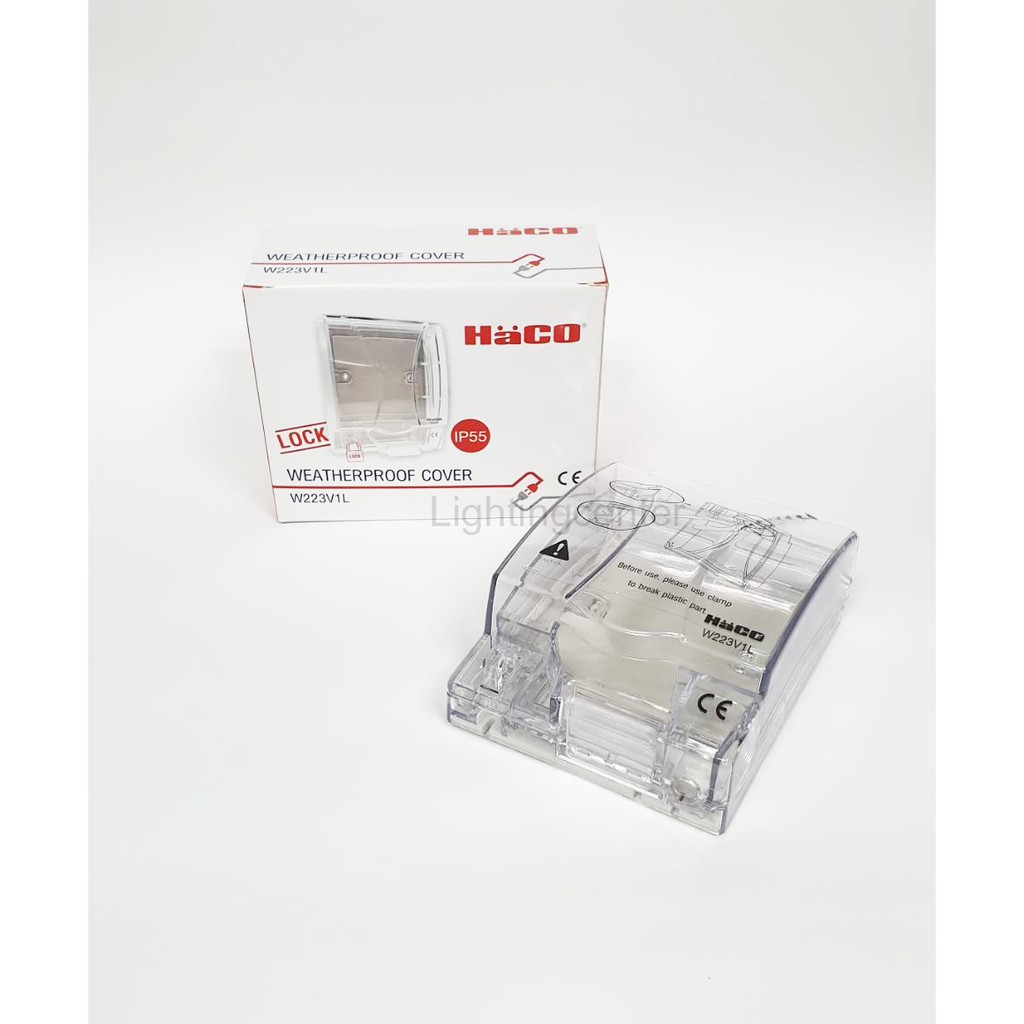 ฝากันน้ำใส 3x3 W223V1L Haco | Shopee Thailand