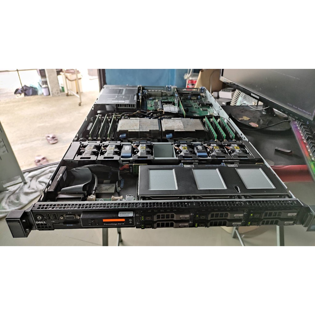 Dell Poweredge R610 E5620 2xQuad Core 2.4ghz Ram (24GB,48GB) Raid Perc ...