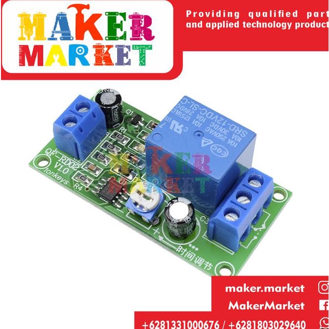 โมดูลรีเลย์เวลา Dc 12V Ne555 0-60 สามารถปรับได้ | ดาว ดาว | Shopee Thailand โมดูลรีเลย์เวลา Dc 12V Ne555 0-60 สามารถปรับได้ | ดาว ดาว | Shopee Thailand