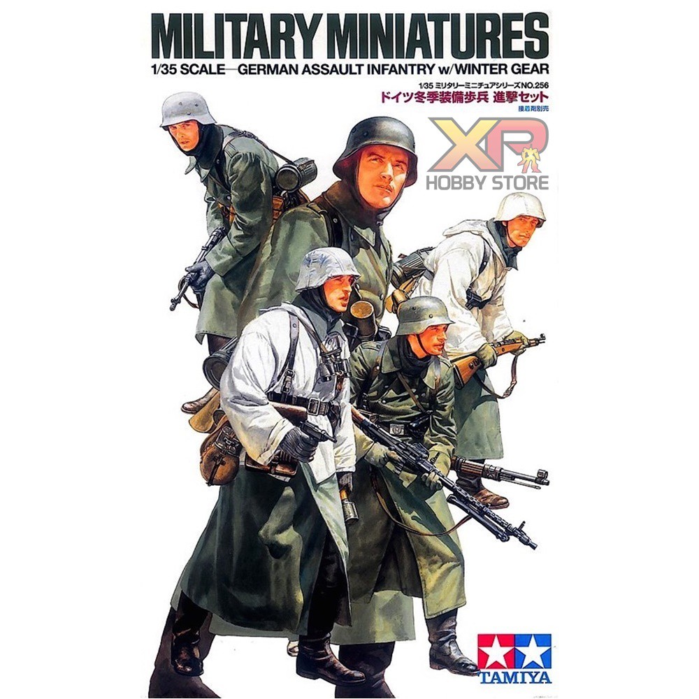 [Tamiya] 1/35 : Military Miniatures German Assault Infantry w/Winter ...