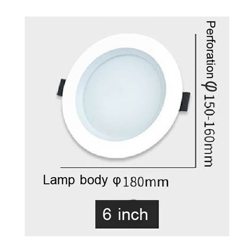 ไฟดาวน์ไลท์ LED 12W 18W 7W 5W ทรงกลม 4 นิ้ว 6 นิ้ว 3.5 นิ้ว 2.5 นิ้ว ปิดภาคเรียน ห้องเพดาน [รับ ...