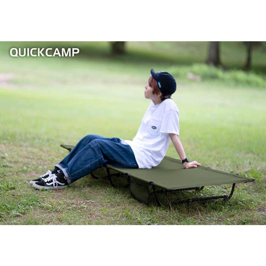 ⛺ เตียงสนามพับได้ Quick Camp Low Cot QC-LC190 QCSLEEPING(พร้อมส่งของแท้จาก Shop Japan) | Shopee ...