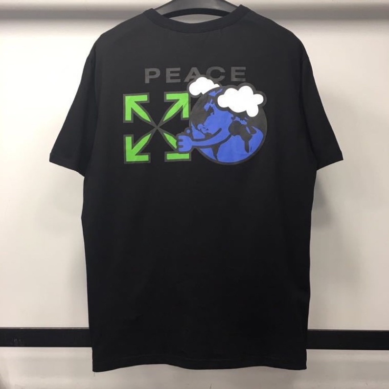 Off White OW 2022 Peace Arrow Green | Shopee Thailand