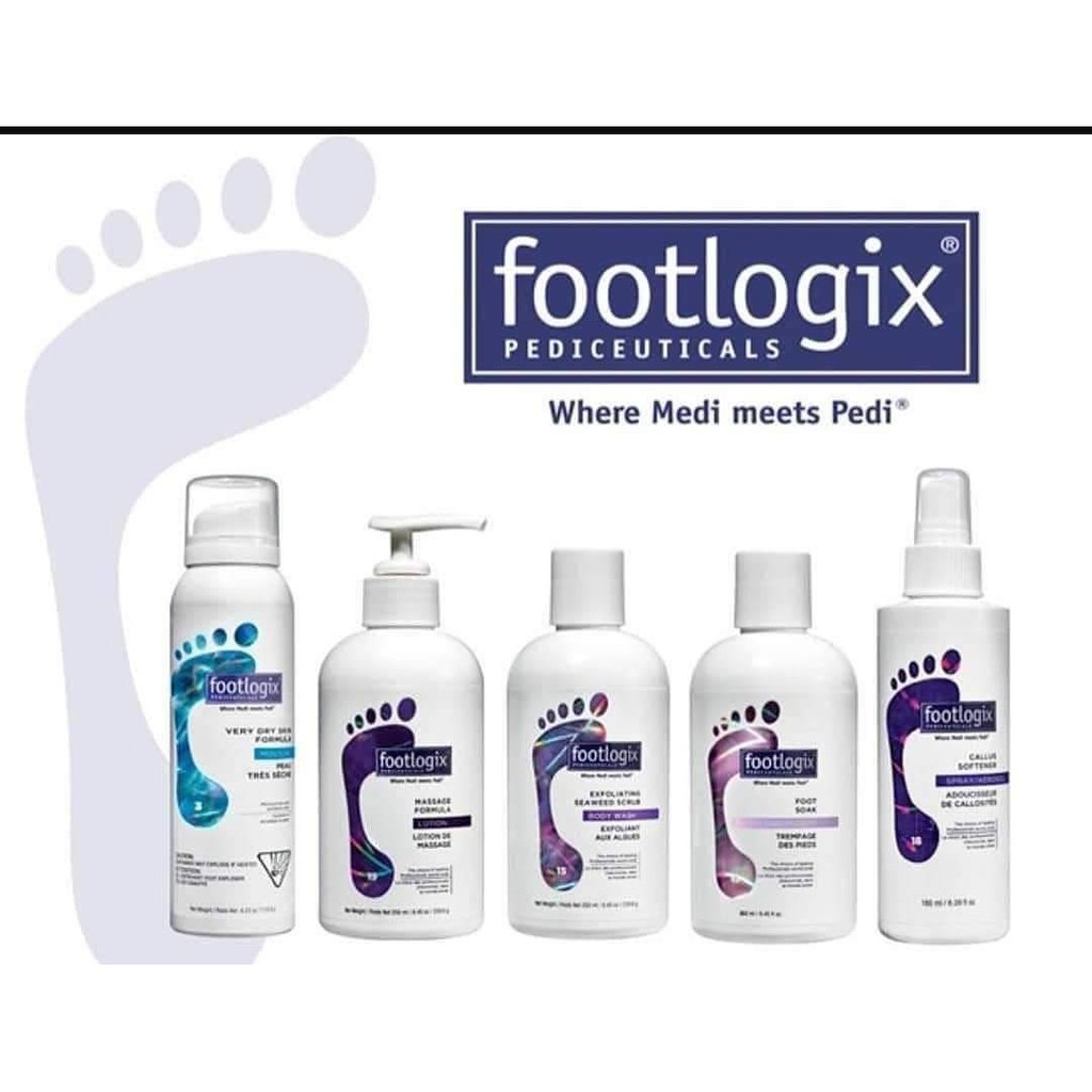 Footlogix ชุดเซตสปาเท้า 5 ชิ้น 3 ตัวเลือกมูสโฟม ของแท้นำเข้าจาก🇨🇦CANADA ...