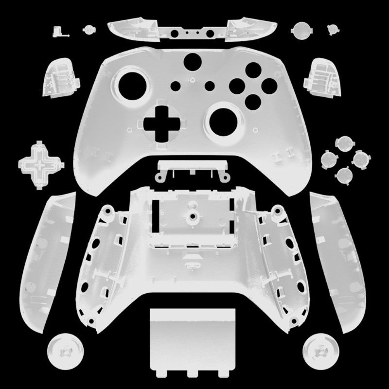 ROX Shell For Xbox One Slim Replacement Full Shell And Buttons Mod Kit ...