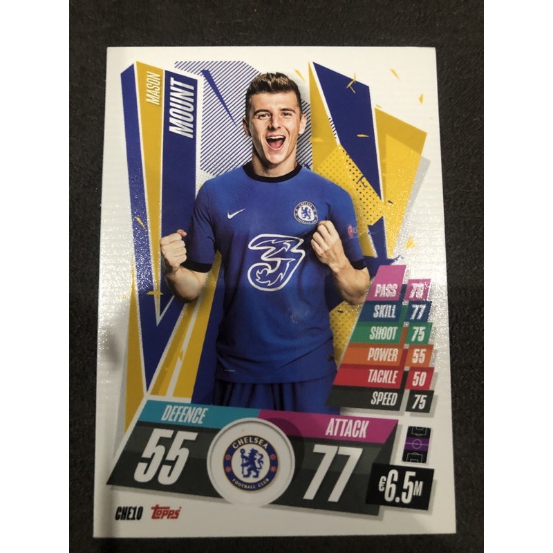 2020-21 Topps UEFA Champions League Match Attax Cards Chelsea | Shopee ...
