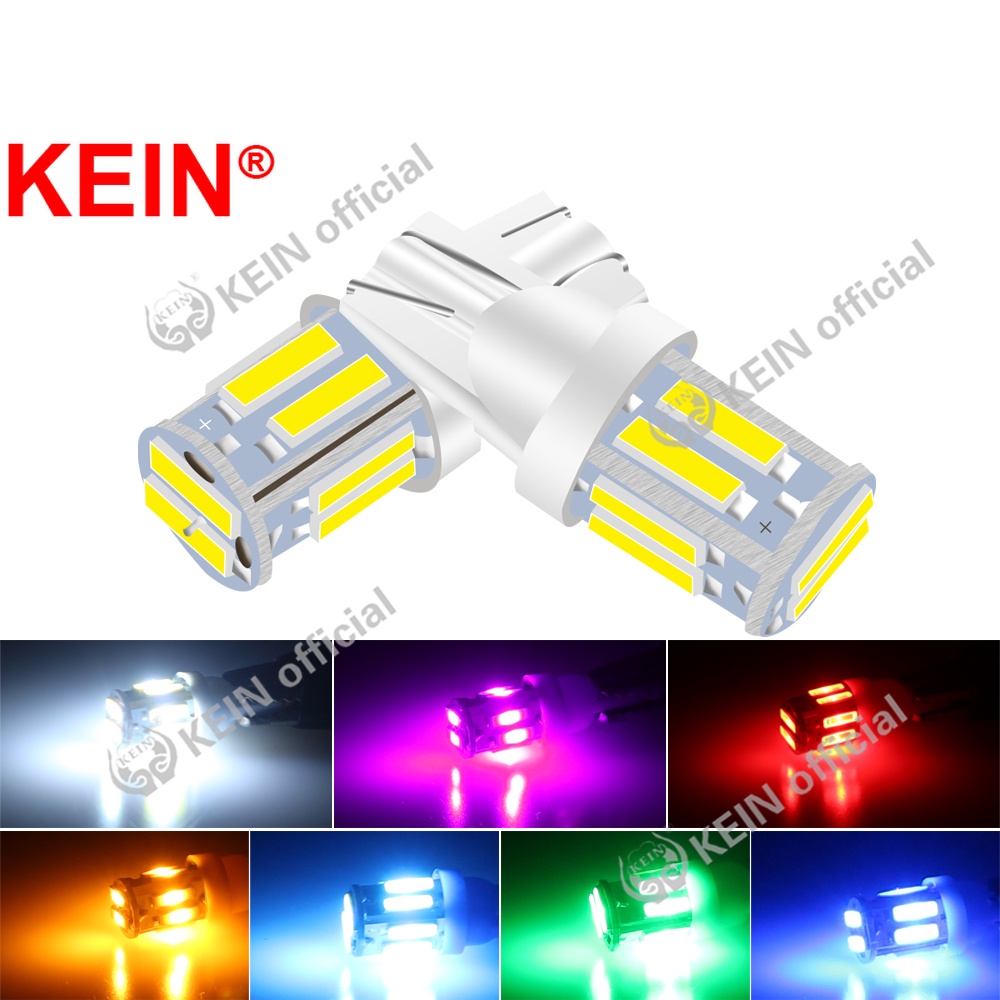 Kein 2PCS Highlight T10 Led W5W รถไฟ Led หลอดไฟ 194 168 501 ที่จอดรถไฟภายในโดมด้านข้าง Marker ...
