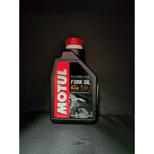 Motul Fork oil Factory line 5W น้ำมันโช้คอัพเบอร์ 5W เกรดสังเคราะห์ขนาด 1 ลิตร | Shopee Thailand