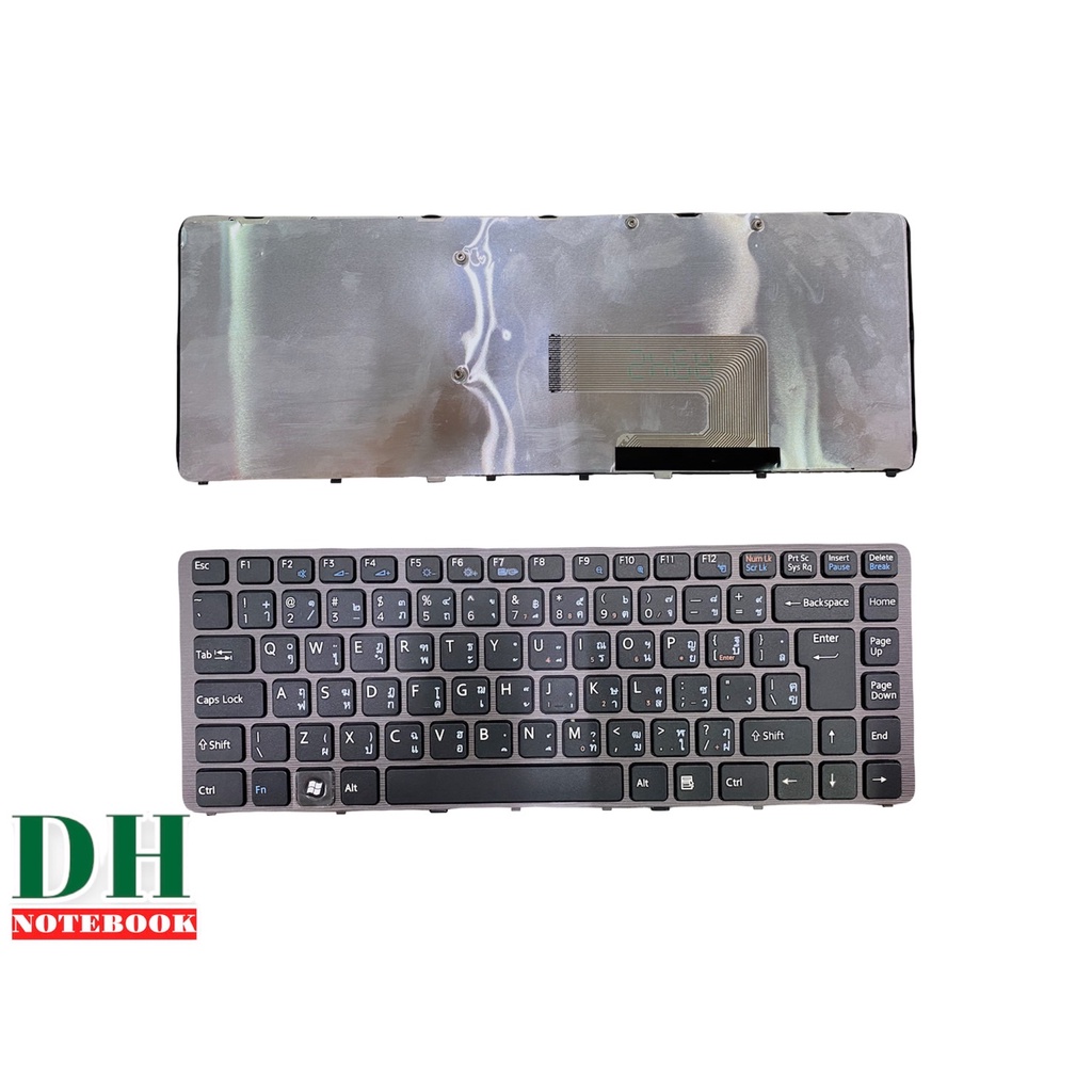 คีย์บอร์ดโน๊ตบุ๊ค keyboard Sony VGN NW VGN-NW VGN-NW100 VGN-NW100J VGN ...