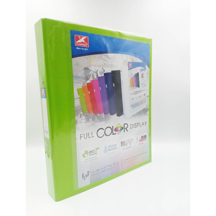 FLAMINGO แฟ้ม 2 ห่วง 222V สัน 3.5 ซม.ขนาด A4 | Shopee Thailand