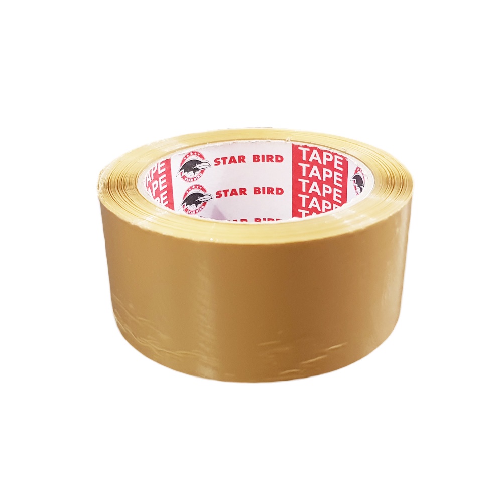 [ยกแถว 6 ม้วน] เทปปิดกล่อง เทประวังแตก opp หน้า 2 นิ้ว ใสและนำ้ตาล ยาว 45 และ 100 หลา Armak ...