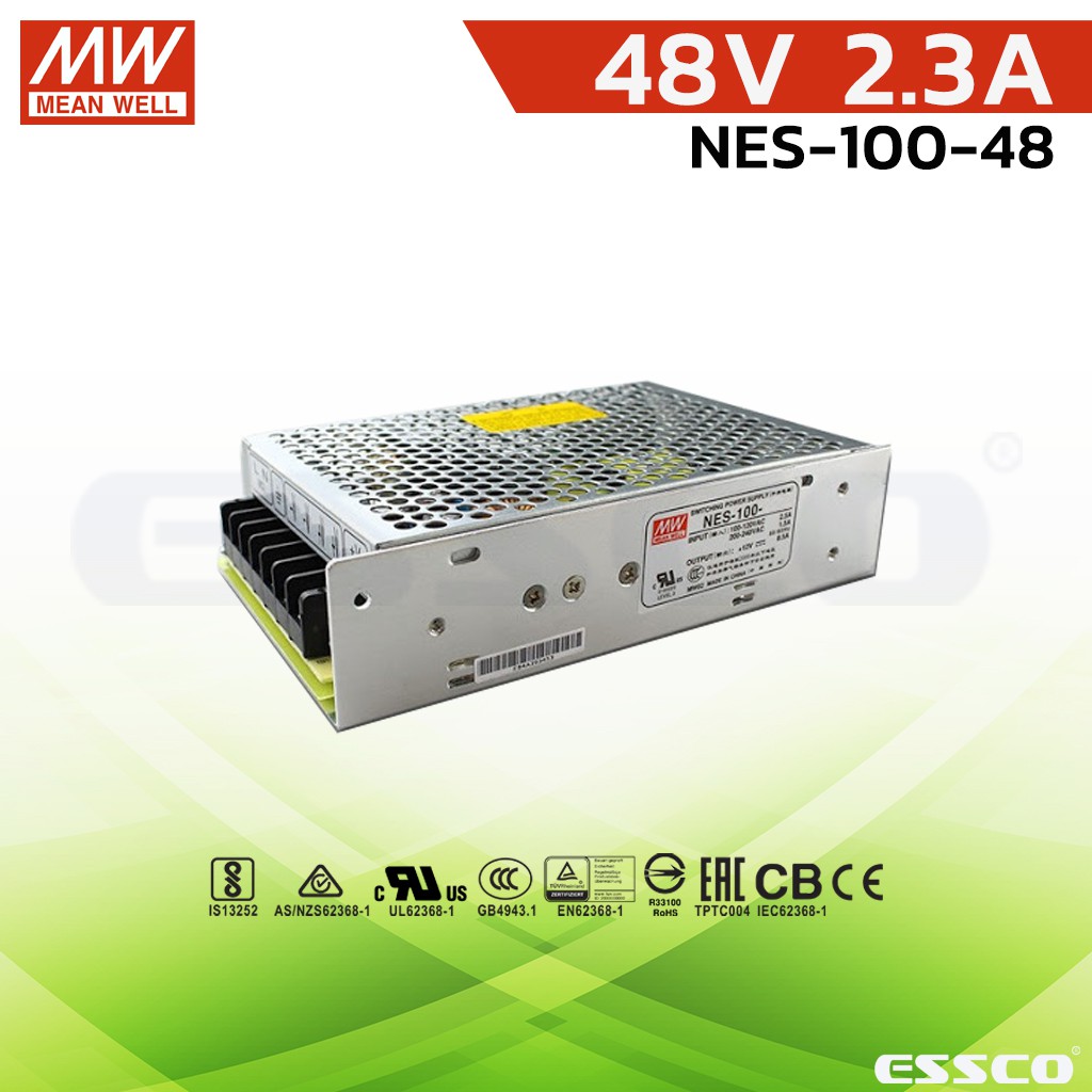 MEAN WELL NES-100-48 Switching Power Supply | Shopee Thailand