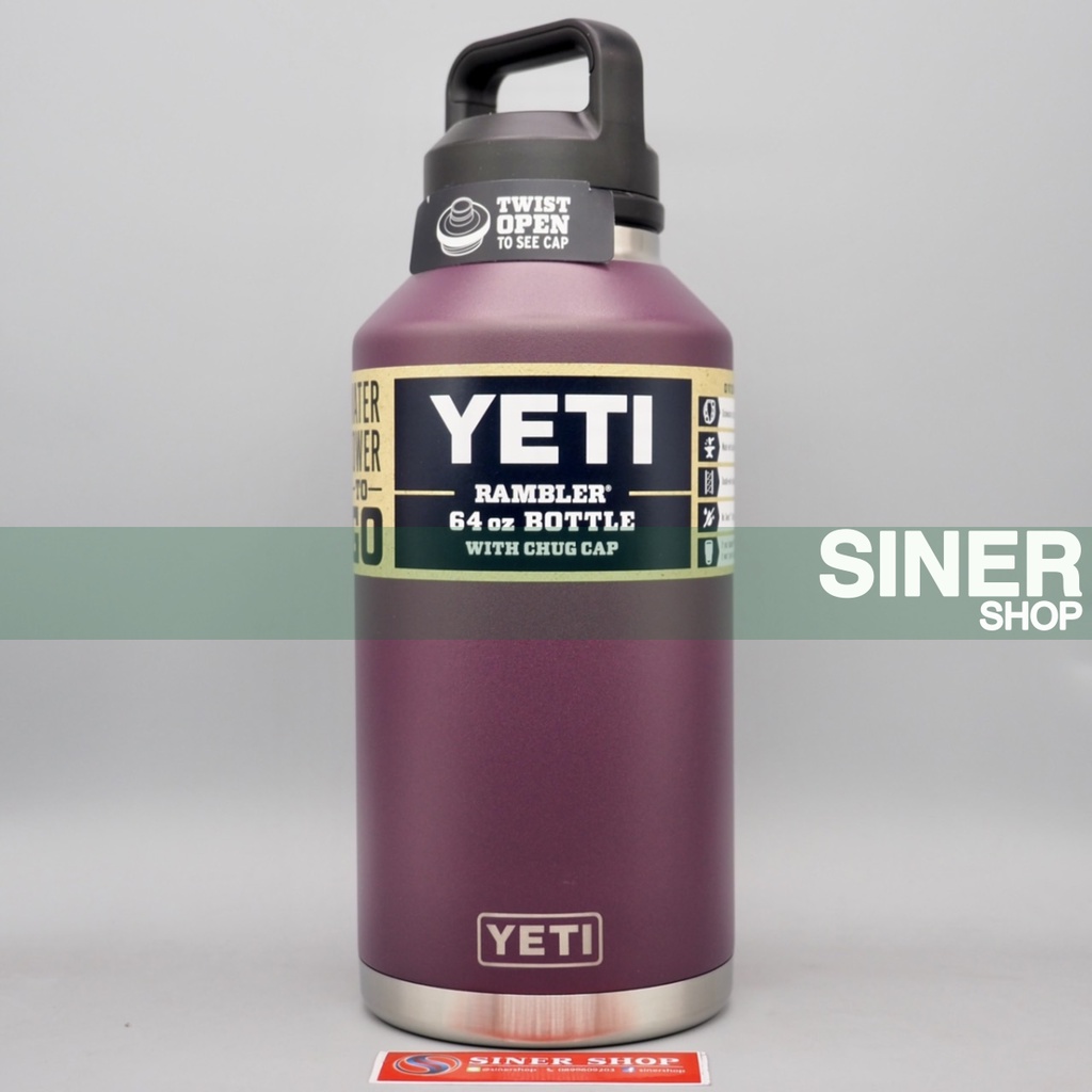 ขวดเยติของแท้ 💯% • YETI RAMBLER 64oz ™ BOTTLE ( ฝาเกลียวสองชั้น ) 🌟🌟🌟โปรดอ่านรายละเอียดให้ครบ 🌟🌟 ...