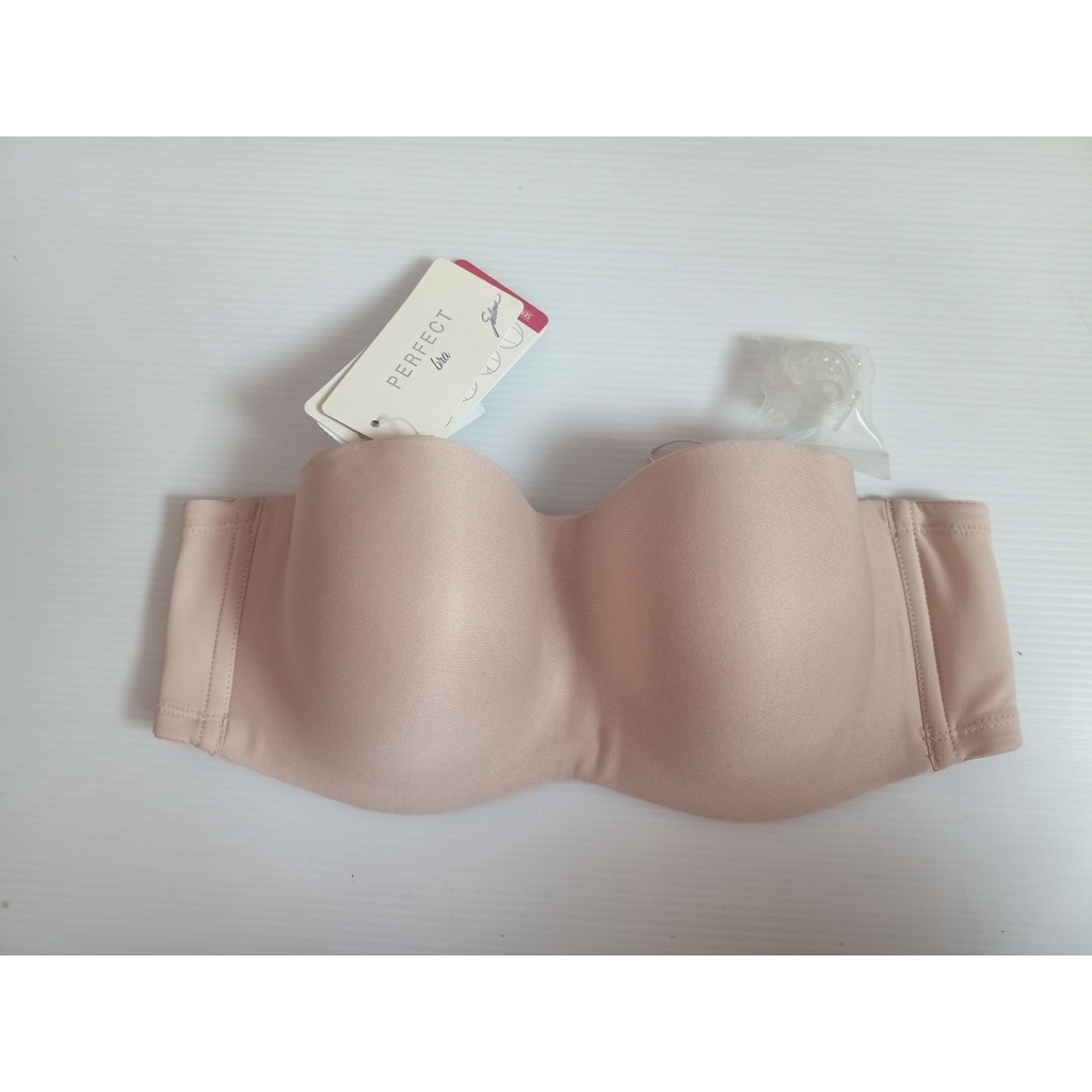 Sabina Perfect bra เกาะอกสีเนื้ออ่น แถมสายเสื้อในแบบใส อกใหญ่ใส่สวย มี ...
