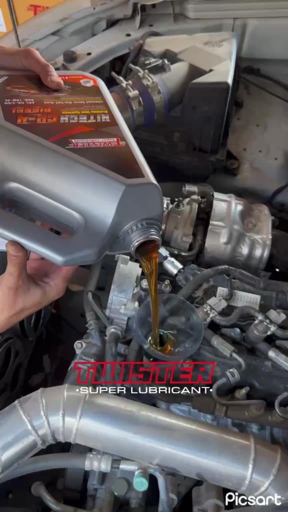 น้ำมันเครื่องดีเซล Twister Hitech Diesel 15W40 CK-4 ขนาด 7 ลิตร | Shopee Thailand