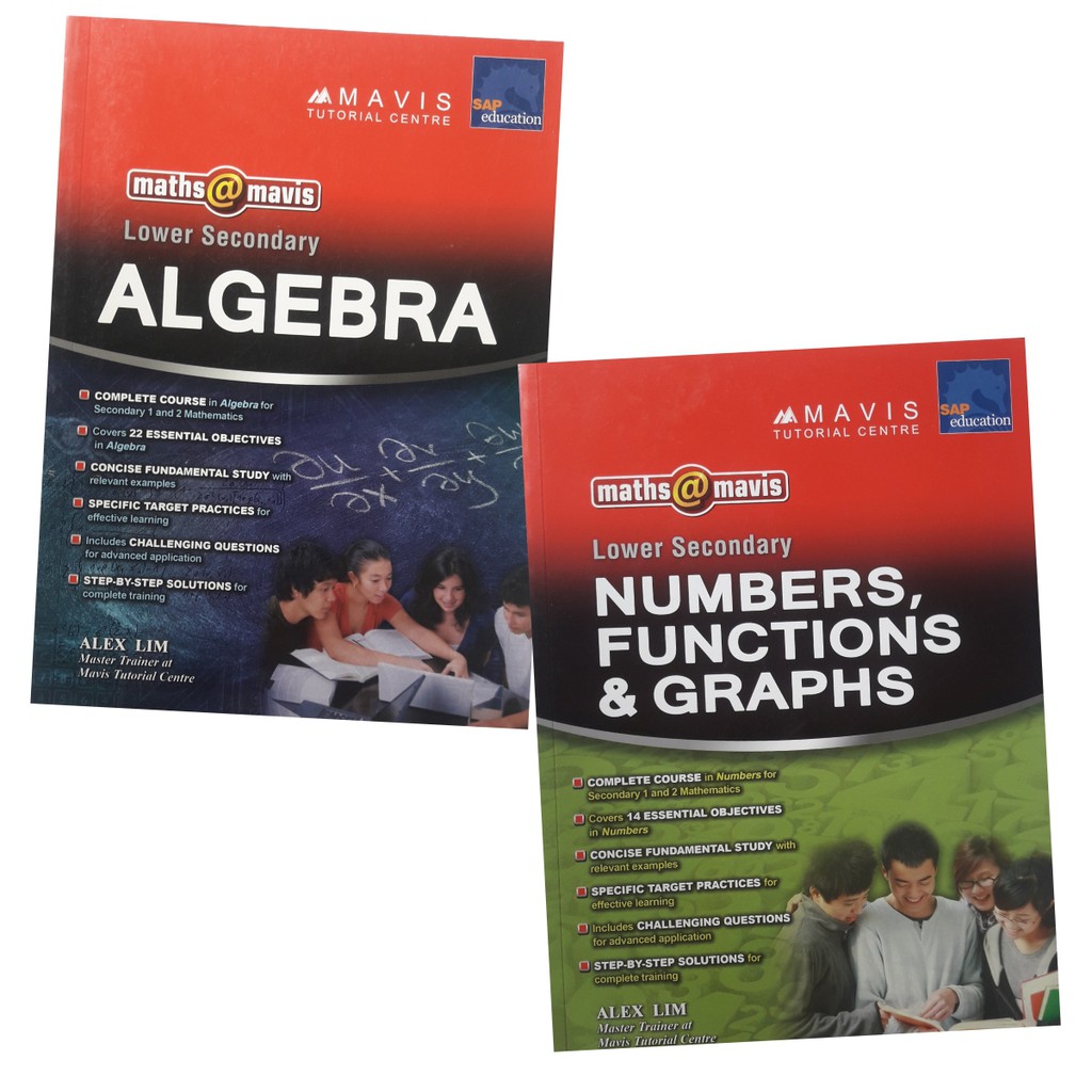 หนังสือ CCK: maths@mavis Lower Secondary :แบบฝึก Algebra และ Numbers ...