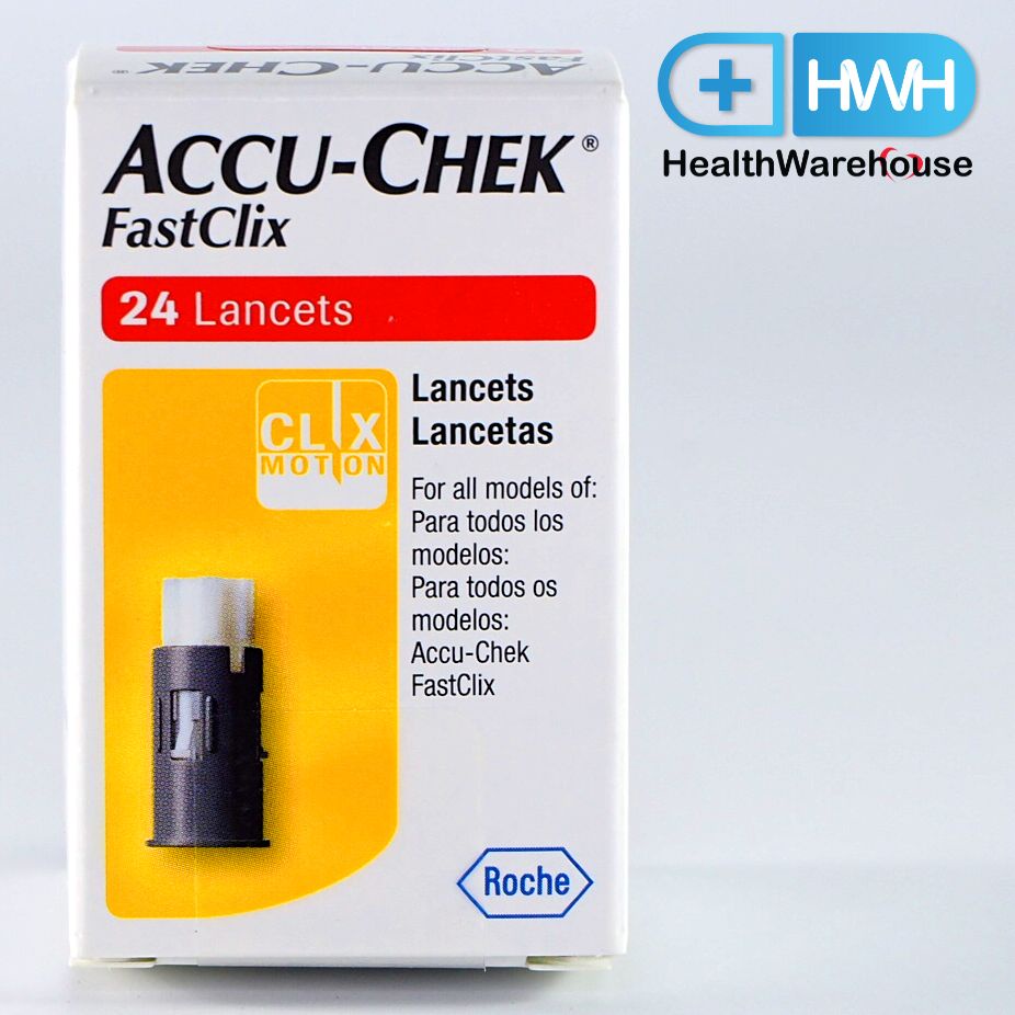 Accu-chek FastClix Lancets 24 pieces/box Accu Chek เข็มเจาะเลือด 24 ...