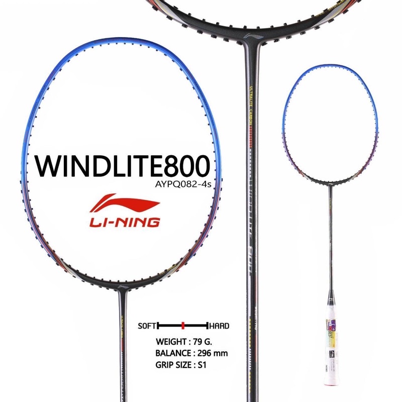 LI-NING WINDLITE ไม้รุ่นใหม่สุด น้ำหนักเบา ตีง่าย | Shopee Thailand