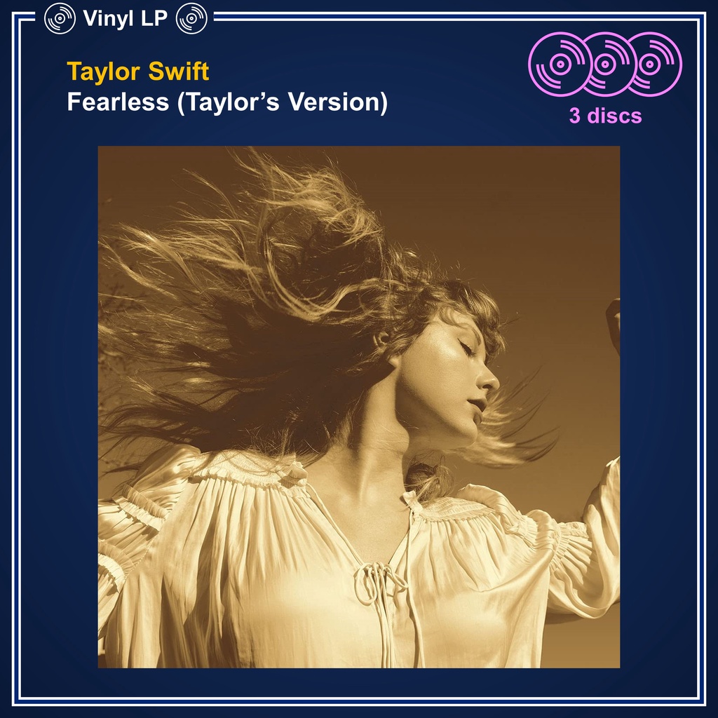 [แผ่นเสียง Vinyl LP] Taylor Swift - Fearless (Taylor's Version) [ใหม่ ...