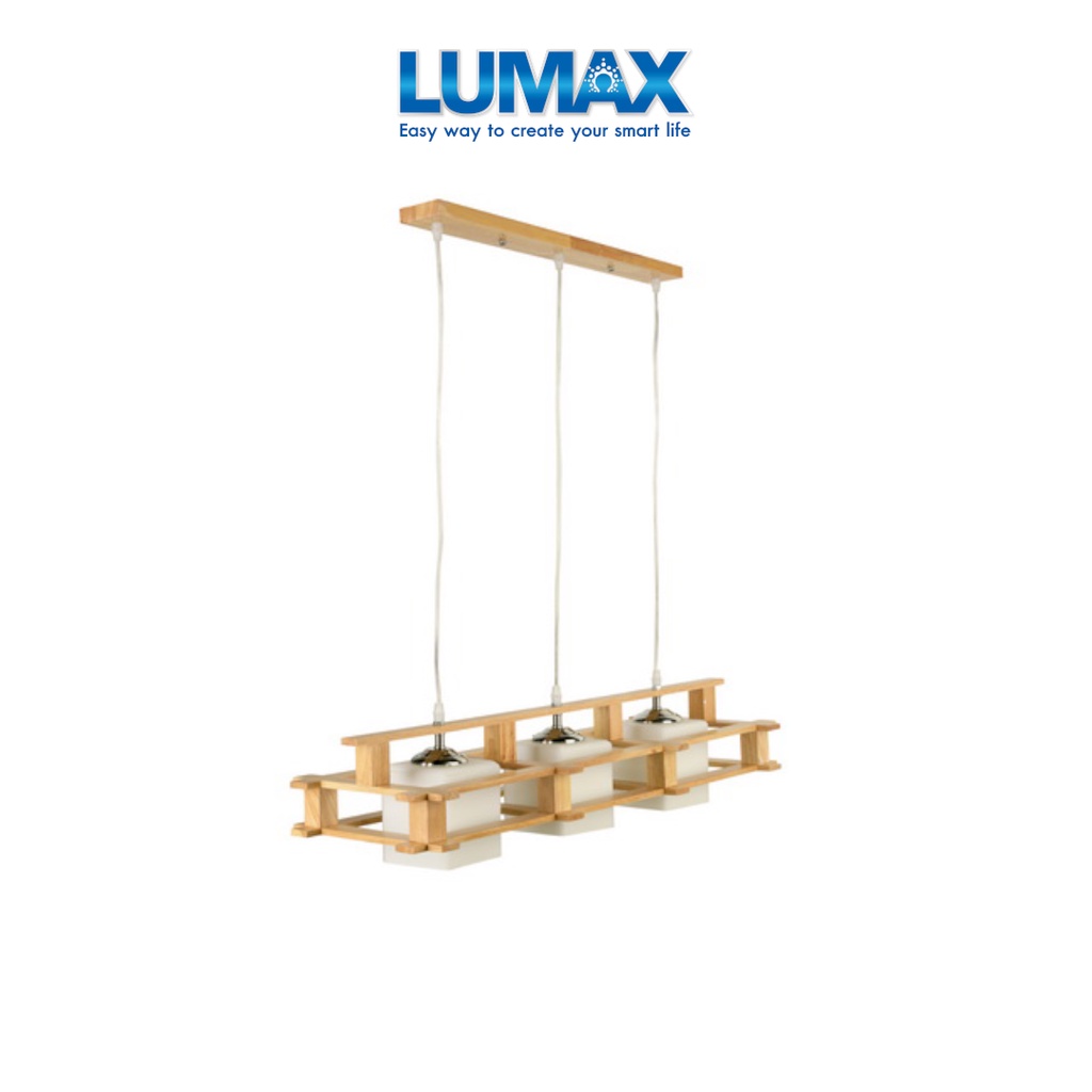LUMAX โคมไฟตกแต่งแขวนเพดาน ขั้วหลอด E27 x 3 Series E'KE รุ่น PWG78-013 สไตล์ Modern | Shopee ...