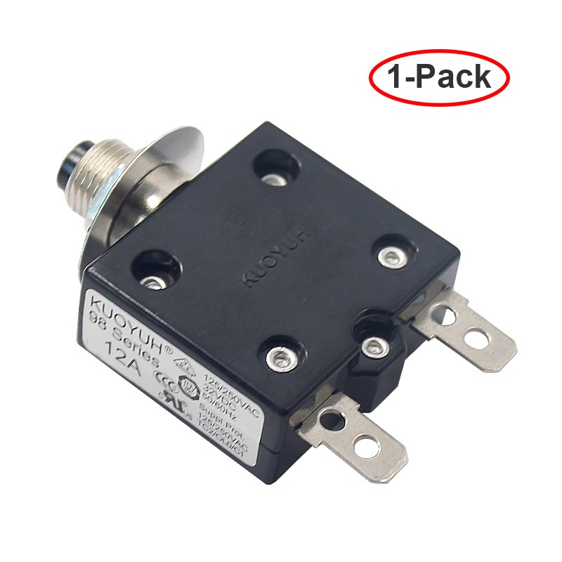 KUOYUH 98 series 12A Manual Reset Thermal Overload protector switch 3A ...