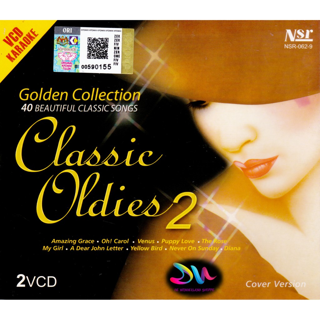 CLASSIC OLDIES 2 - GOLDEN COLLECTION 40 BEAUTIFUL CLASSIC SONGS ( 2 X ...
