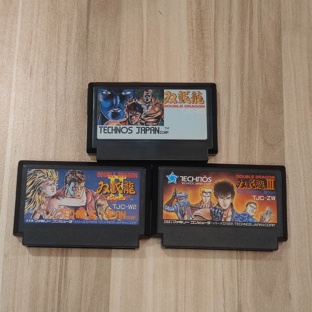 ตลับเกม ดับเบิ้ล ดราก้อน Double Dragon แท้ จาก ญี่ปุ่น ใช้เล่นกับ ...