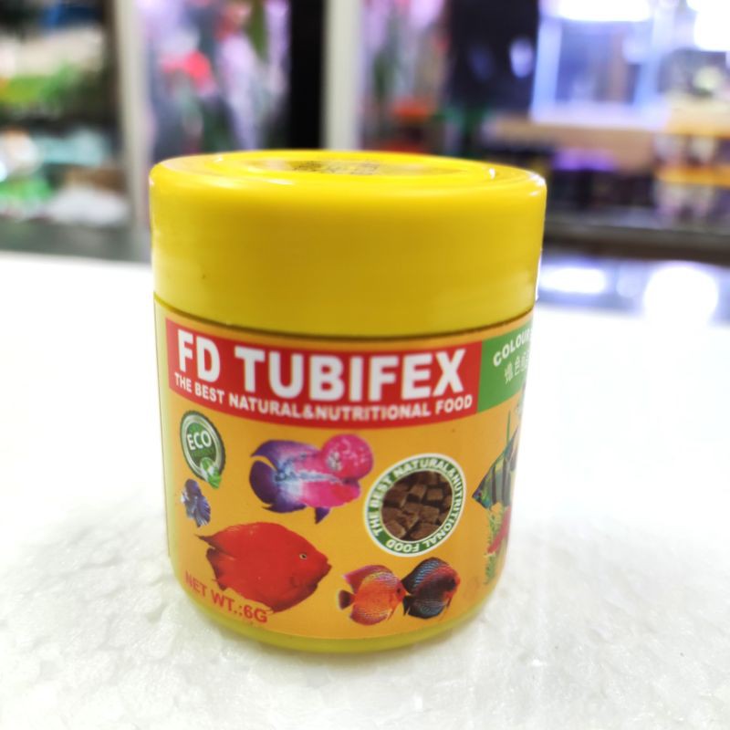 SISO CY-006E FD Tubifex Worms for Color Enhance 6g | Shopee Thailand