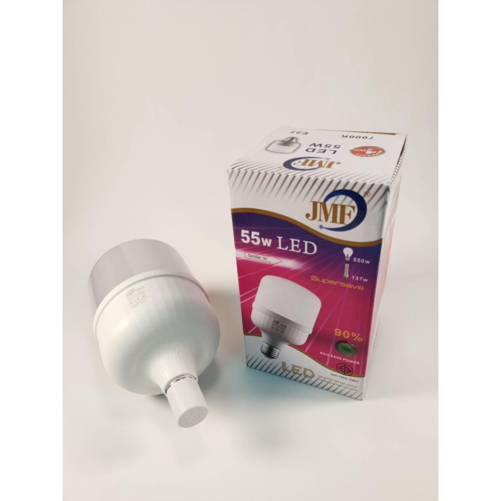 JMF หลอดไฟ LED 55w ให้แสงสว่างมาก ประหยัดพลังงาน | Shopee Thailand
