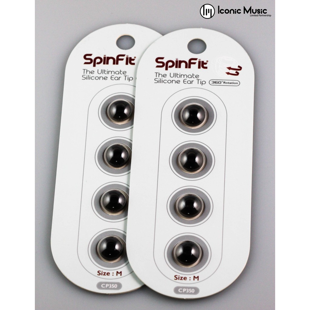 Spinfit CP350 ไซส์ M จุกอัพเกรดแบบสั้น เหมาะกับหูฟัง Turly Wireless ...