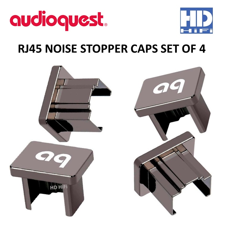 AUDIOQUEST RJ45 NOISE-STOPPER CAPS SET OF 4 | Shopee Thailand