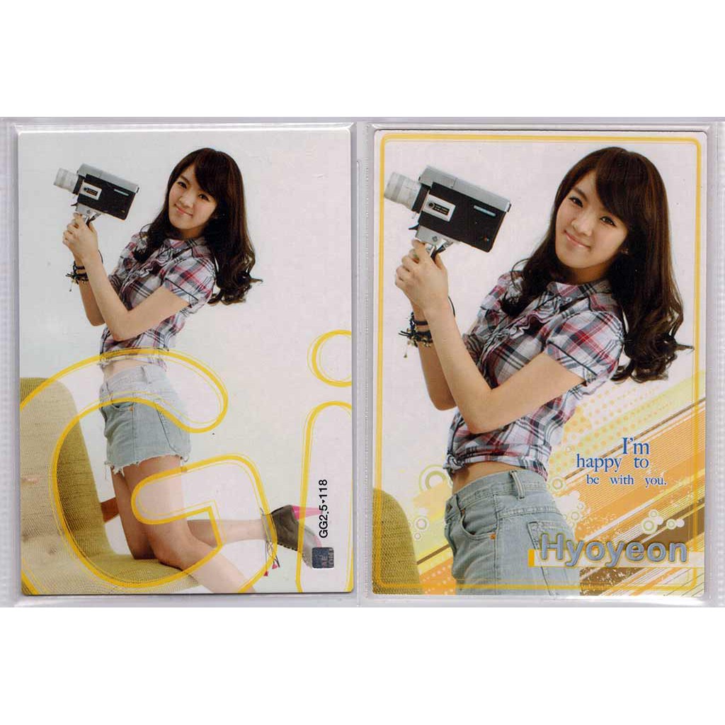 SNSD Girls' Generation Normal Card "GG2.5 118-126" (การ์ดธรรมดา ...