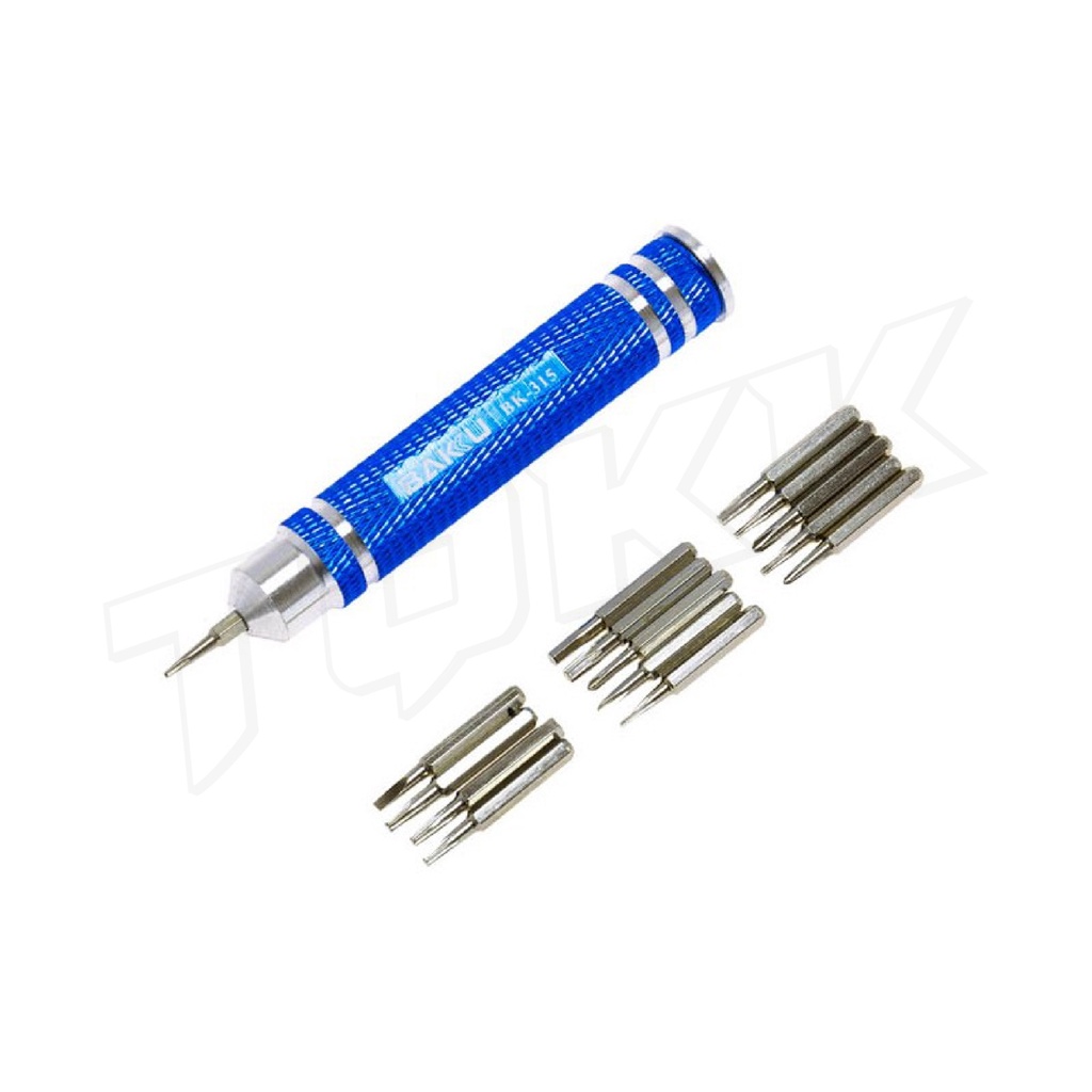 BAKU BK-327/BK-315 ชุดไขควงซ่อมโทรศัพท์ เครื่องมือช่าง 6 in1 ไขควง ไขควงอเนกประสงค์ jr-gadget ...