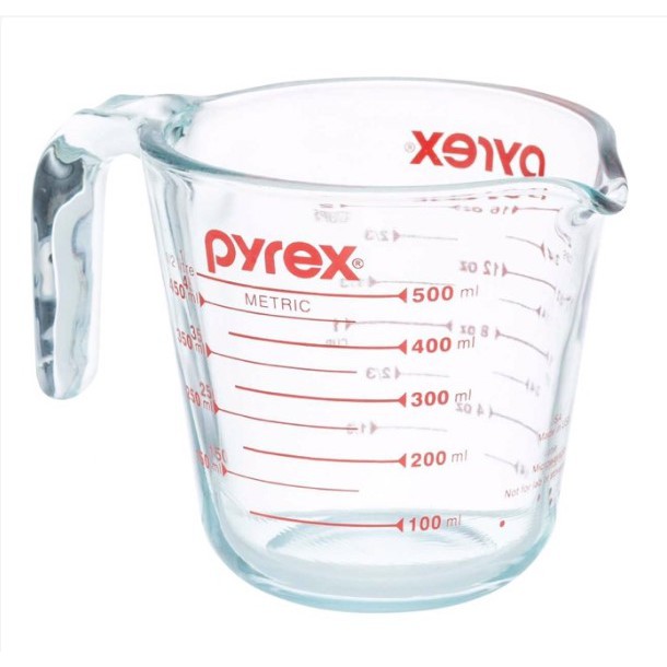 แก้วไพเร็กซ์ (Pyrex) 500 ml เครื่องแก้วโบโรซิลิเกต (borosilicate) ที่ ...