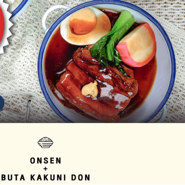 Yunomori onsen + Buta Kakuni Don 1 ปิ่นโด พร้อมข้าวญี่ปุ่น | Shopee ...